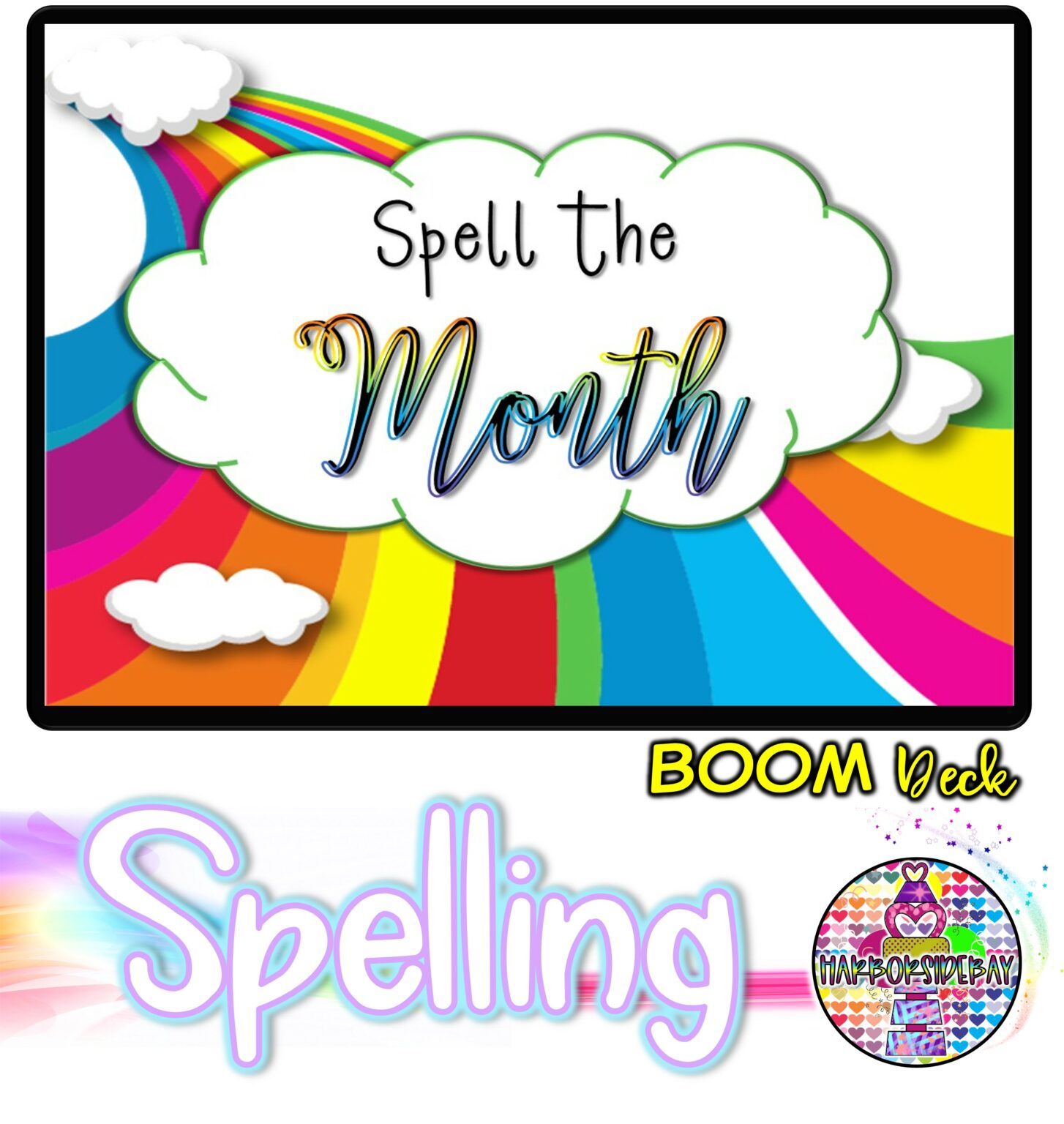 Spelling: Spell the months BOOM Deck | Made By Teachers