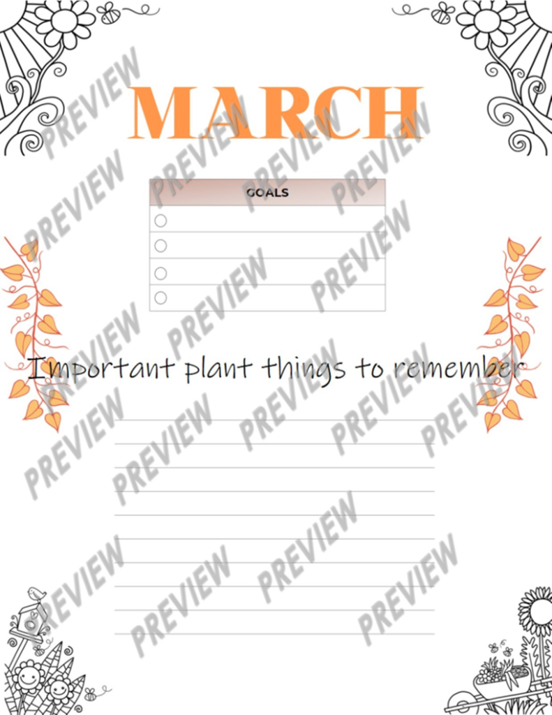 Gardening Planner and Journal | Made By Teachers