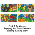 Fall Color by Code Sight Words Prekindergarten - Made By Teachers
