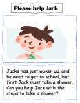 Personal hygiene taking shower lifeskills pack - Made By Teachers
