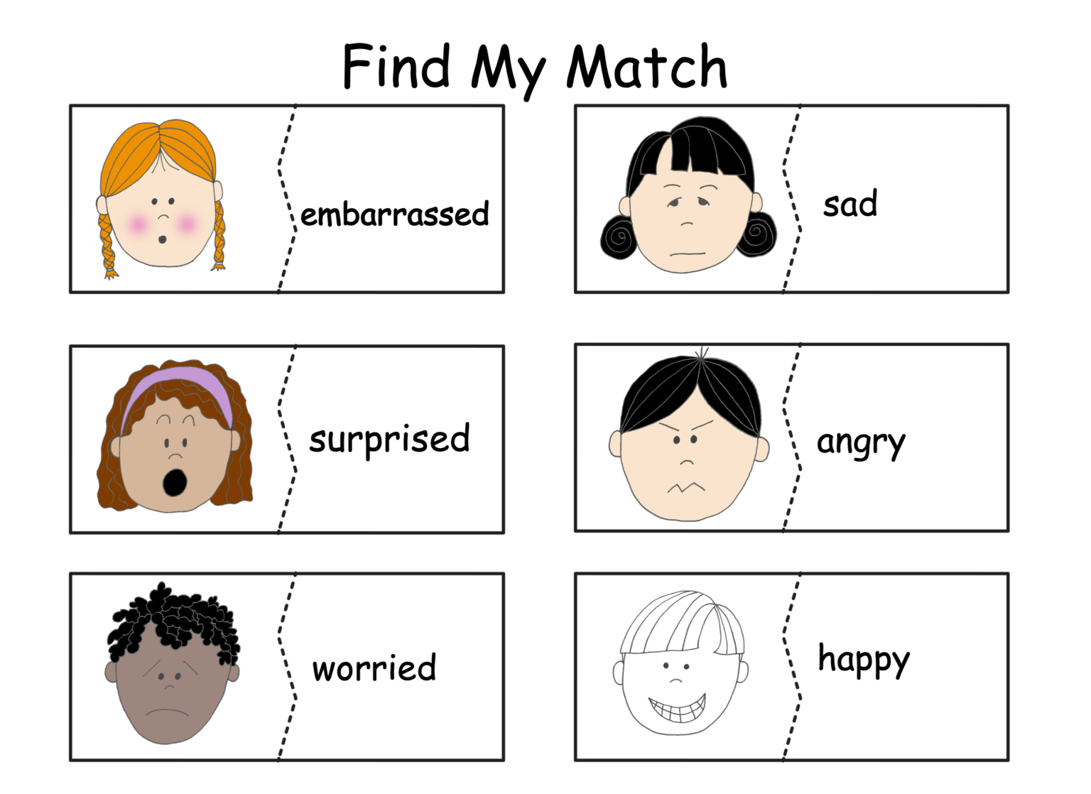 Feelings and Emotion Puzzle Work-pack | Made By Teachers