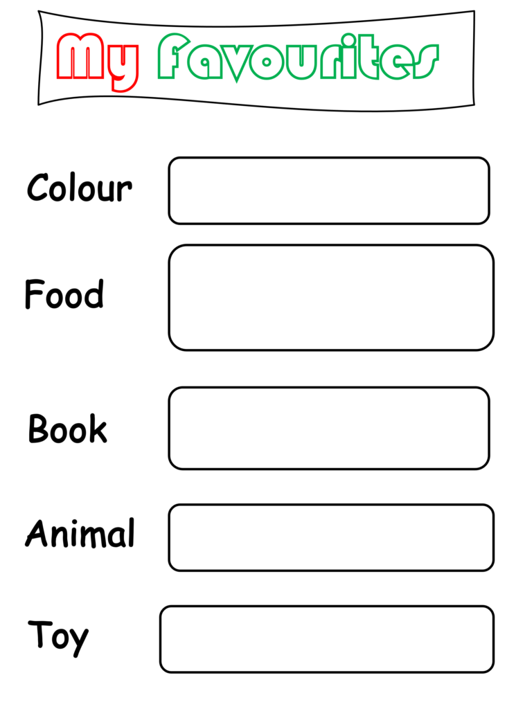 Back to school All About Me Life Skills Worksheets - Made By Teachers