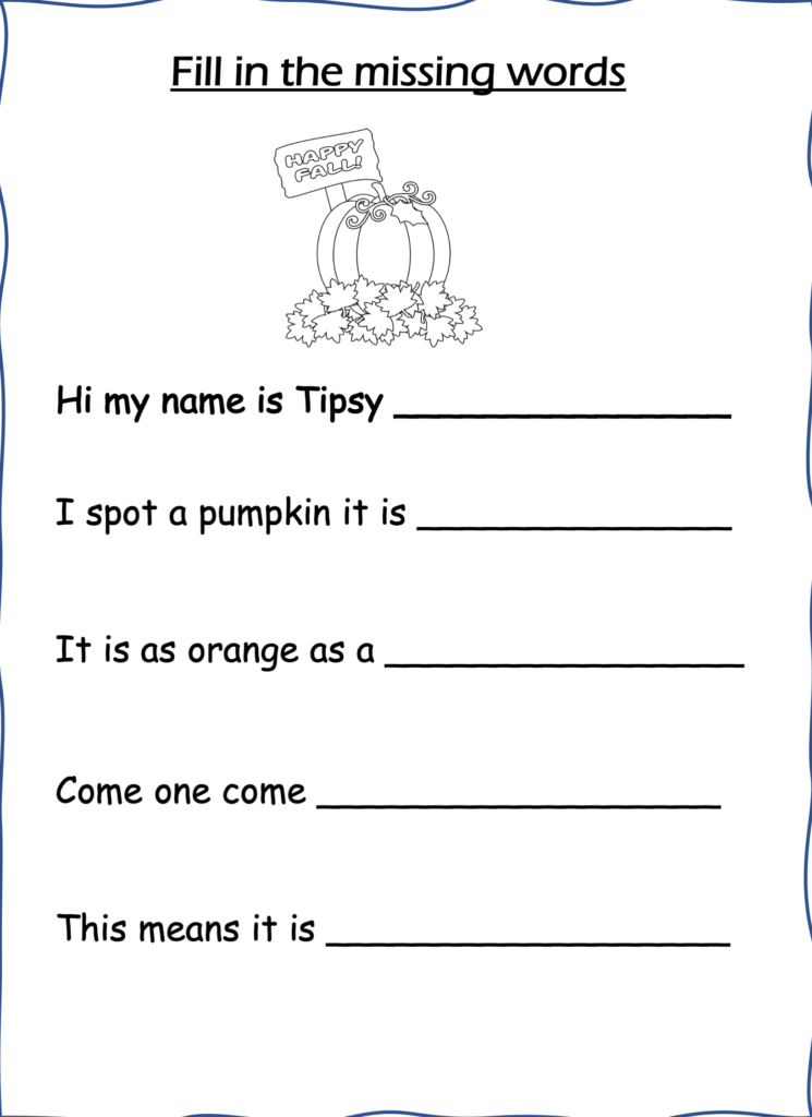 Halloween FUN FALL Poem Comprehension and puzzle | Made By Teachers