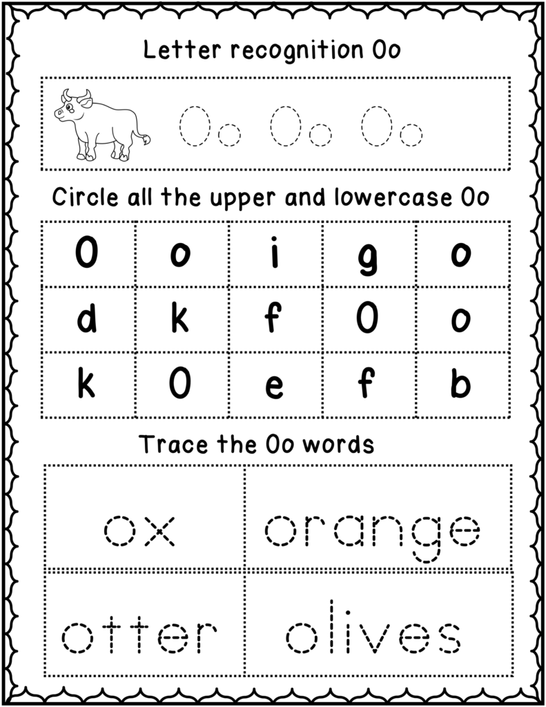 Beginning O sound work pack ( alphabet) | Made By Teachers