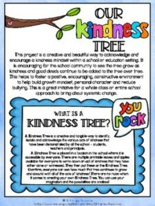 Kindness Tree Project - Social Emotional Learning - Made By Teachers