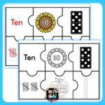Subitizing Number Sense Math Puzzles (1-20) - Made By Teachers