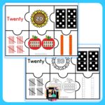 Subitizing Number Sense Math Puzzles (1-20) - Made By Teachers