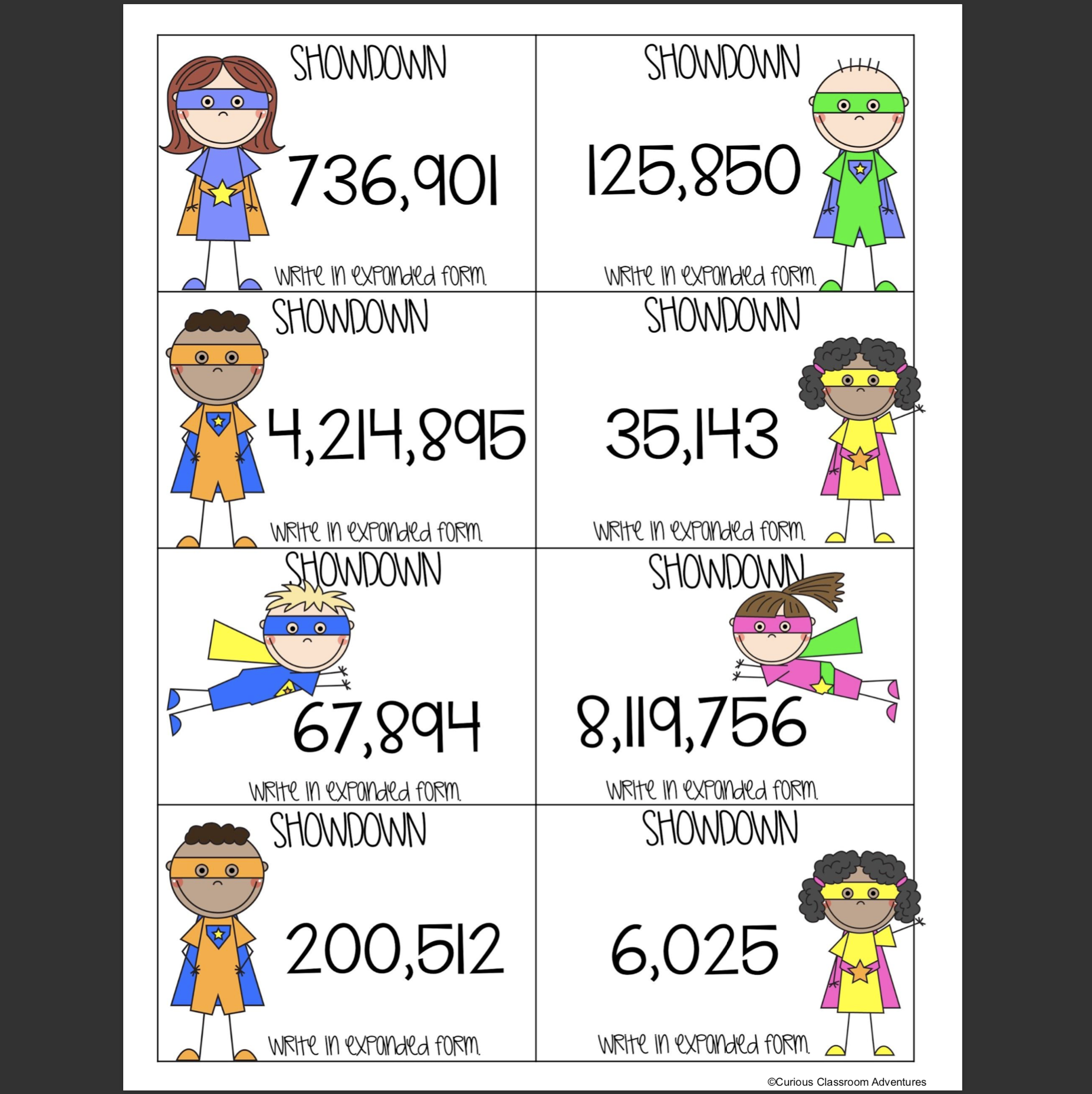 4th Grade Place Value Math Unit - Made By Teachers