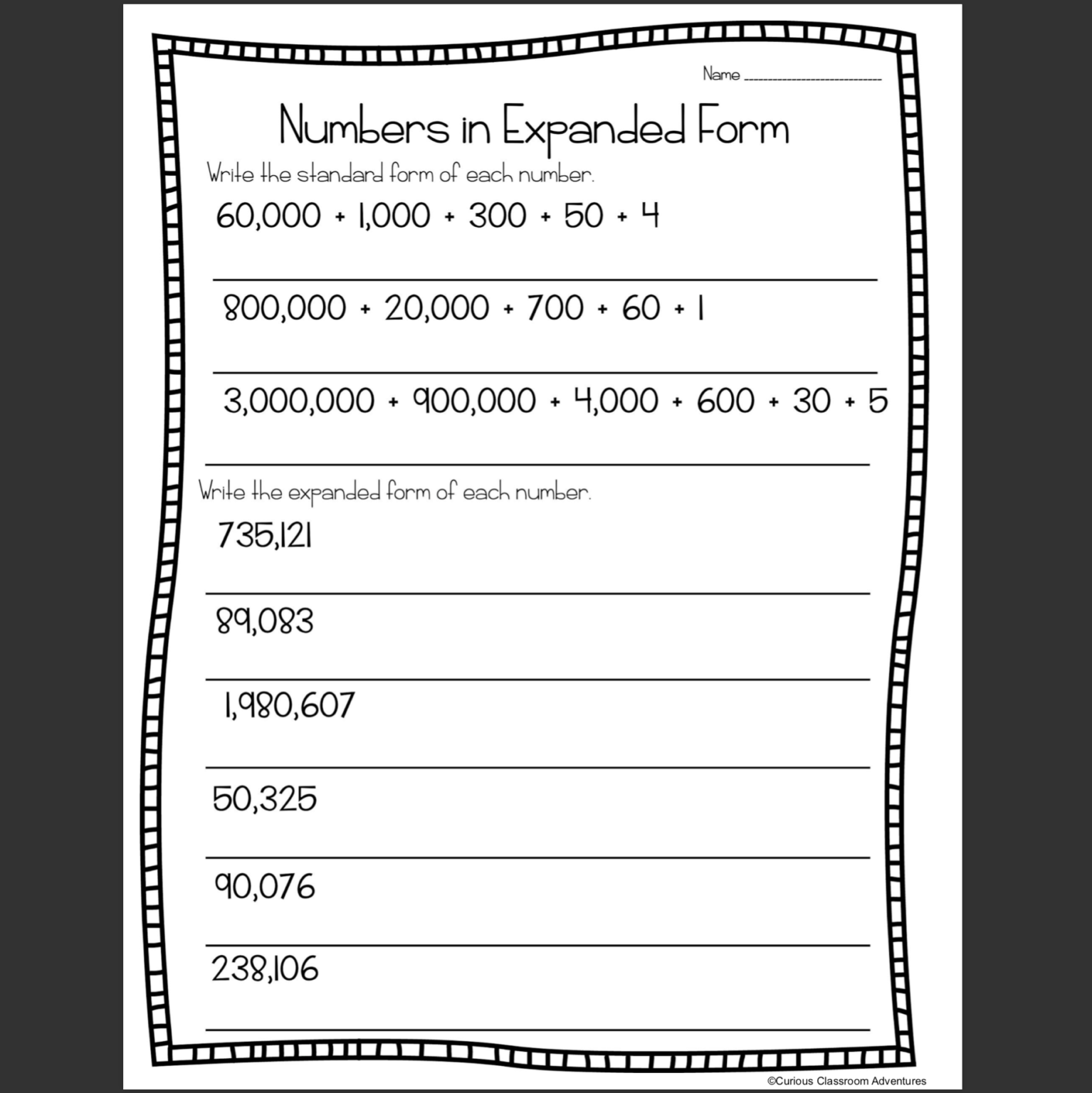4th Grade Place Value Math Unit - Made By Teachers