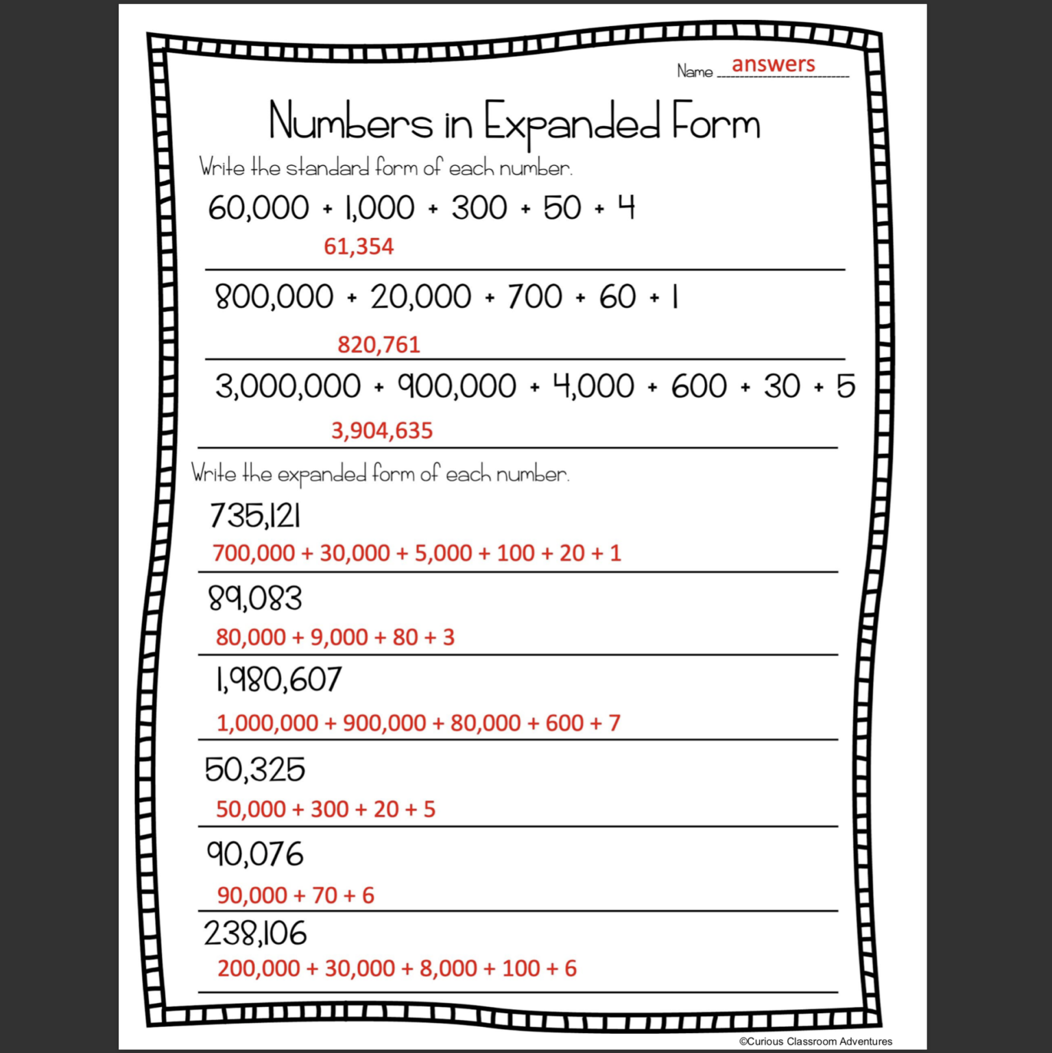 4th Grade Place Value Math Unit - Made By Teachers