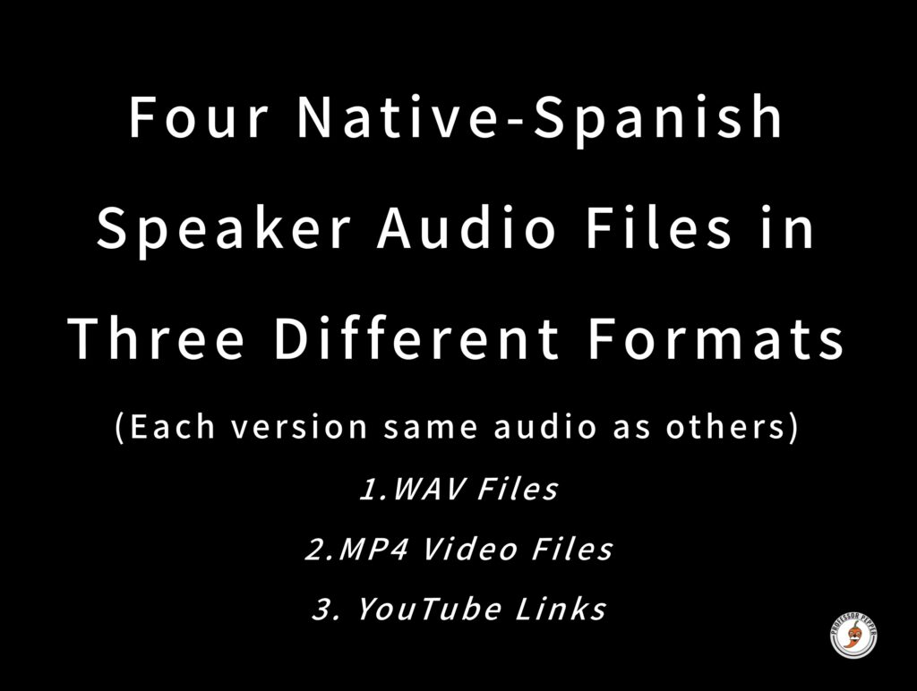 Core Spanish Verbs Sheet w/Native-Speaker Audio - Made By Teachers