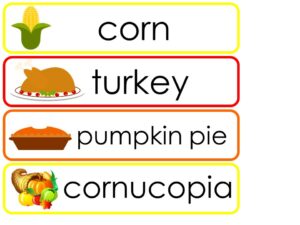 Thanksgiving Classroom Word Wall Bulletin Board - Made By Teachers