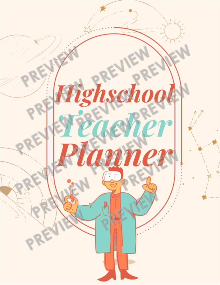High School Science Teacher Planner | Made By Teachers