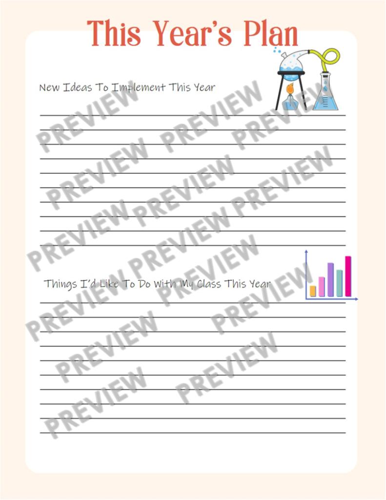 High School Science Teacher Planner - Made By Teachers