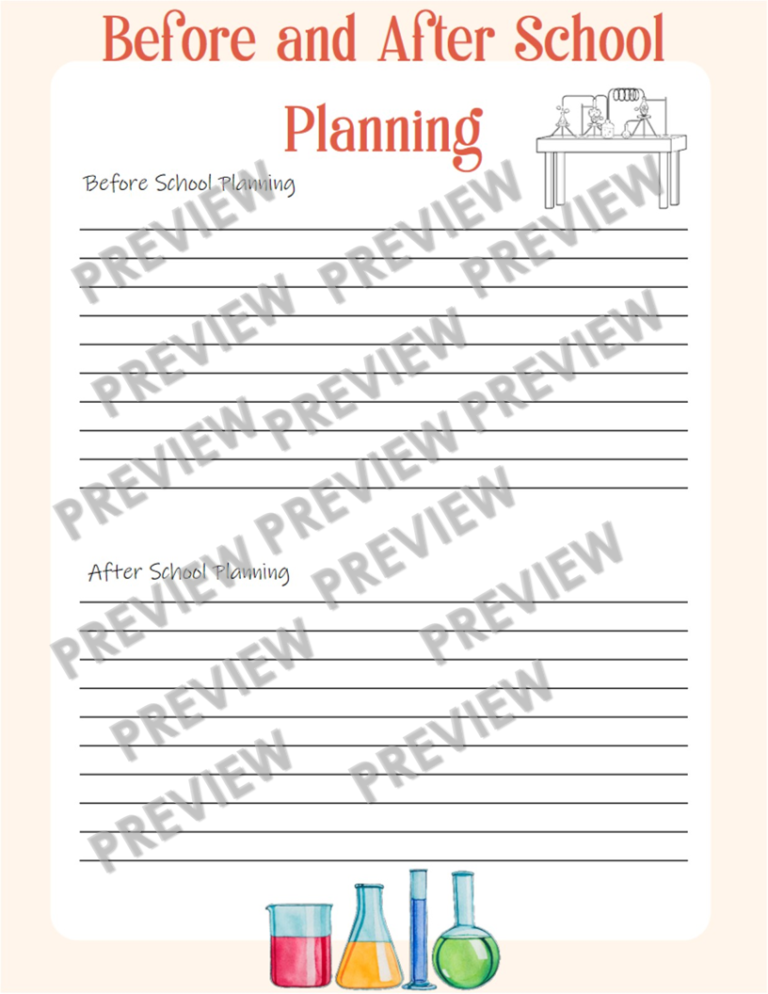 High School Science Teacher Planner | Made By Teachers