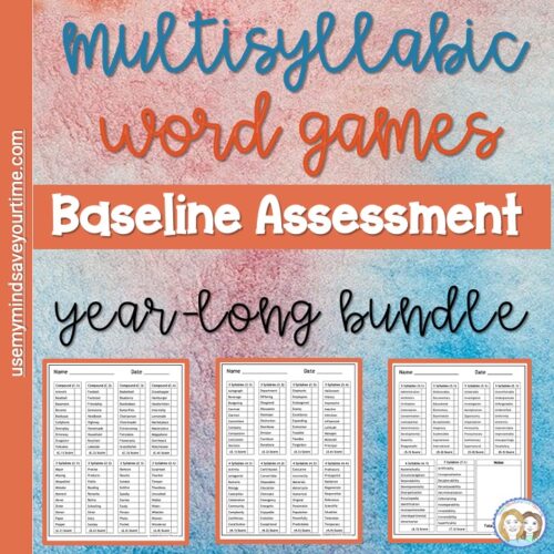 Multisyllabic Words | Sentence Fluency - Made By Teachers