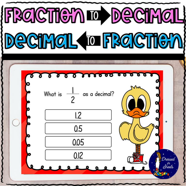 Fractions to Decimals and Decimals to Fractions - Made By Teachers