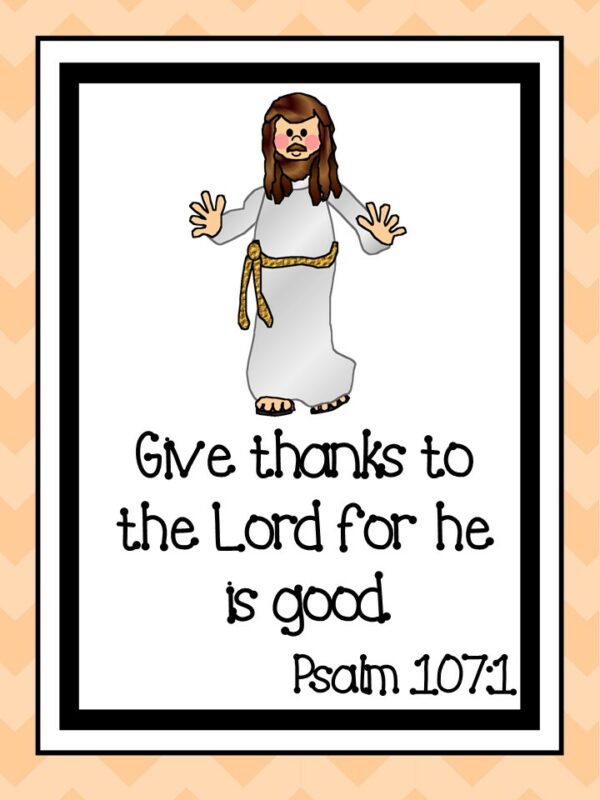 10 Printable Bible Verse Posters Wall Charts. | Made By Teachers