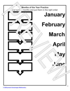 Days of the Week and Months of the Year Practice - Made By Teachers