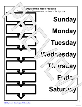 Days of the Week and Months of the Year Practice - Made By Teachers
