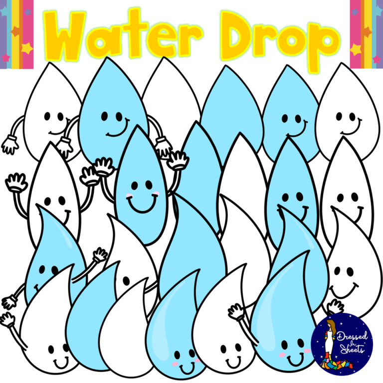 Water Drop Clips | Made By Teachers