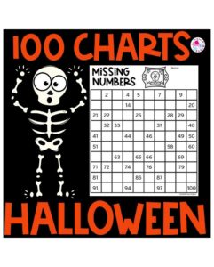 Halloween 100S Charts Worksheets Bundle | Made By Teachers