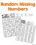 Halloween 100S Charts Worksheets Bundle | Made By Teachers