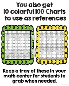 Halloween 100S Charts Worksheets Bundle | Made By Teachers