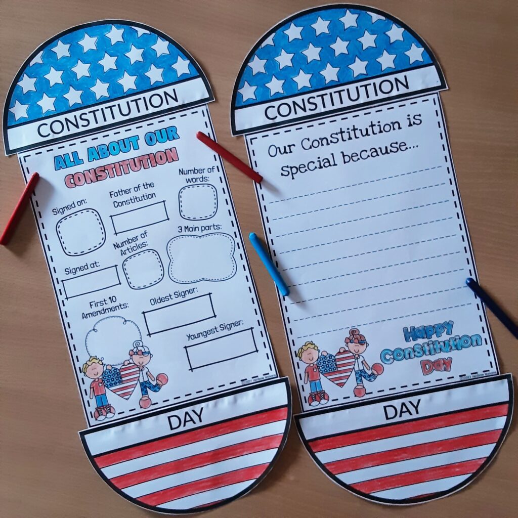 Constitution Day Crafts | Constitution Day Writing - Made By Teachers