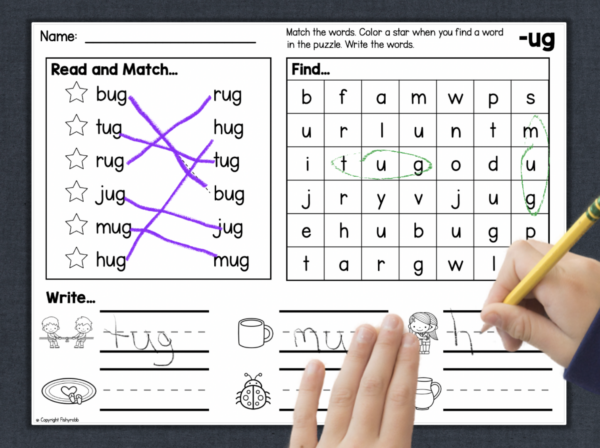 CVC Word Families Worksheets & Activities Vowels - Made By Teachers