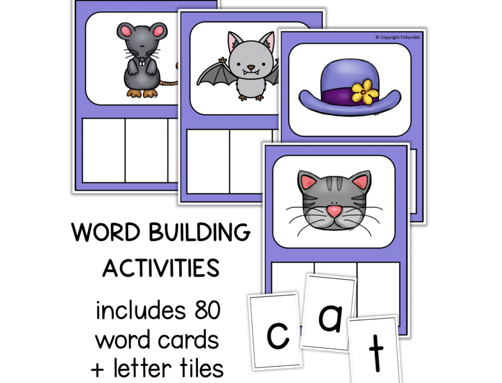 CVC Word Families Worksheets & Activities Vowels - Made By Teachers