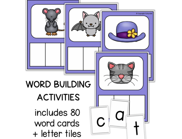CVC Word Families Worksheets & Activities Vowels - Made By Teachers