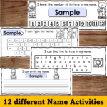 Editable Name Practice Book - Name Activities | Made By Teachers