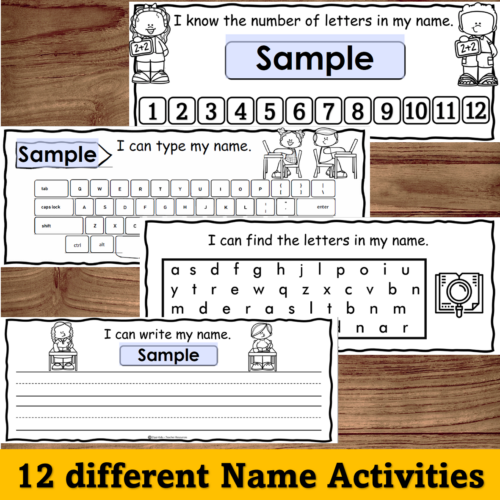 Editable Name Practice Book - Name Activities | Made By Teachers