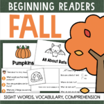FALL Decodable Readers Vocabulary & Comprehension - Made By Teachers