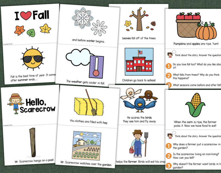 FALL Decodable Readers Vocabulary & Comprehension | Made By Teachers