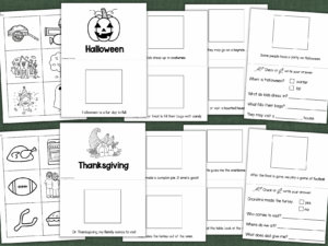 FALL Decodable Readers Vocabulary & Comprehension - Made By Teachers