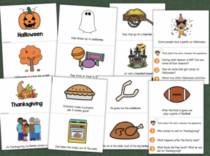 FALL Decodable Readers Vocabulary & Comprehension - Made By Teachers
