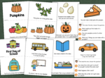 FALL Decodable Readers Vocabulary & Comprehension - Made By Teachers