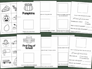 FALL Decodable Readers Vocabulary & Comprehension - Made By Teachers