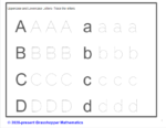 Letter Matching Uppercase and Lowercase | Made By Teachers