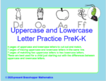 Letter Matching Uppercase and Lowercase | Made By Teachers