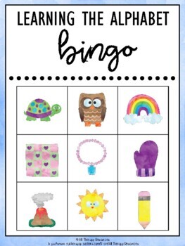 Alphabet Beginning Sounds Bingo Activity | Made By Teachers