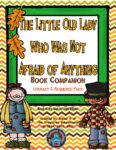 Little Old Lady Not Afraid Book Companion | Made By Teachers