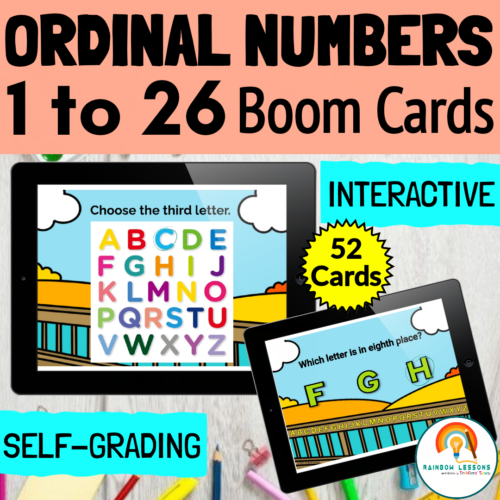 Ordinal Numbers Boom Cards | 2nd Grade Math Games - Made By Teachers