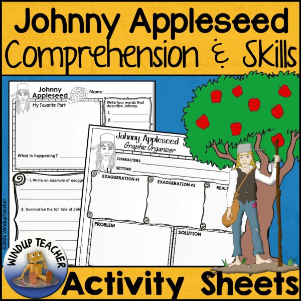 Johnny Appleseed Activity Sheets | Print and Go! | Made By Teachers