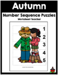 5 Autumn Number Sequence Puzzles | Made By Teachers