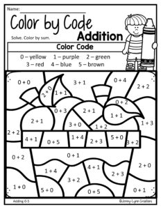 Fall Addition Worksheets | Made By Teachers