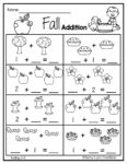Fall Addition Worksheets - Made By Teachers