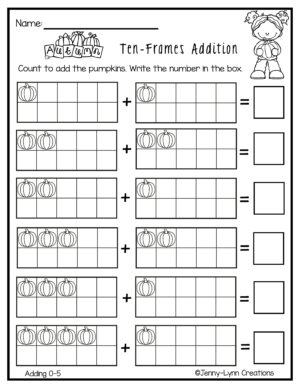 Fall Addition Worksheets | Made By Teachers
